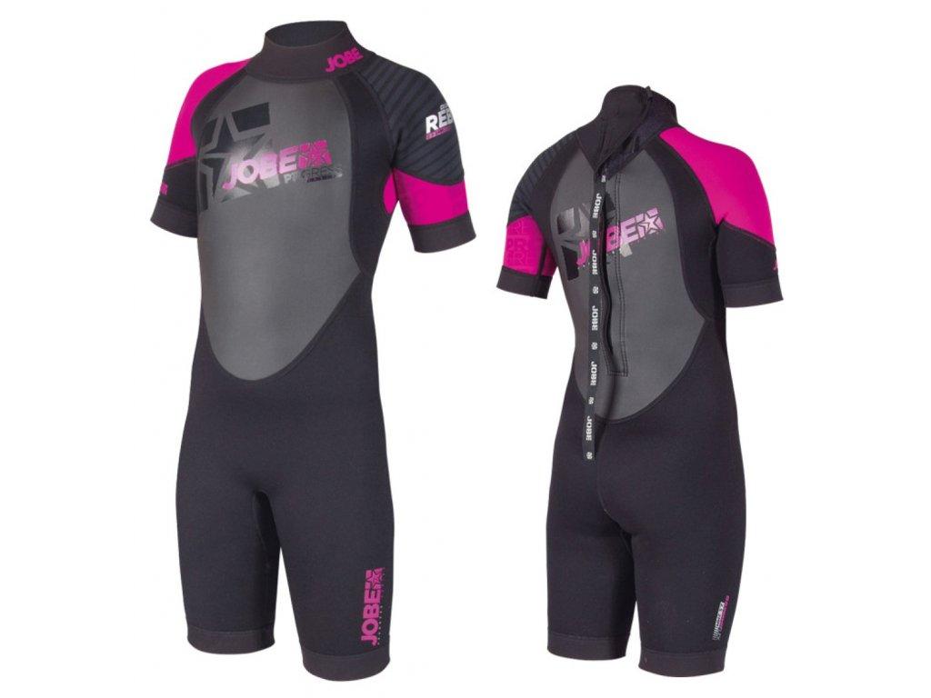 Jobe Traje Agua Progress Rebel Corto 2.5/2mm Infantil Rosado – Skinautica